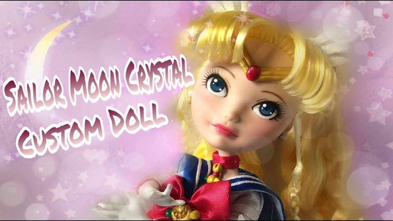 Sailor Moon 🌙 - Custom Doll - Sailor Moon Crystal - YouTube