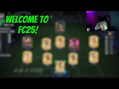 MY FIRST FC25 PACK OPENING! - YouTube