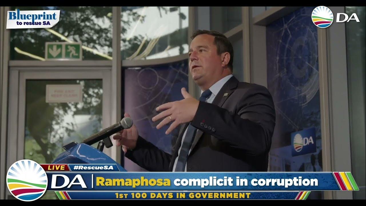 Full speech: A Blueprint to Rescue South Africa - John Steenhuisen - YouTube