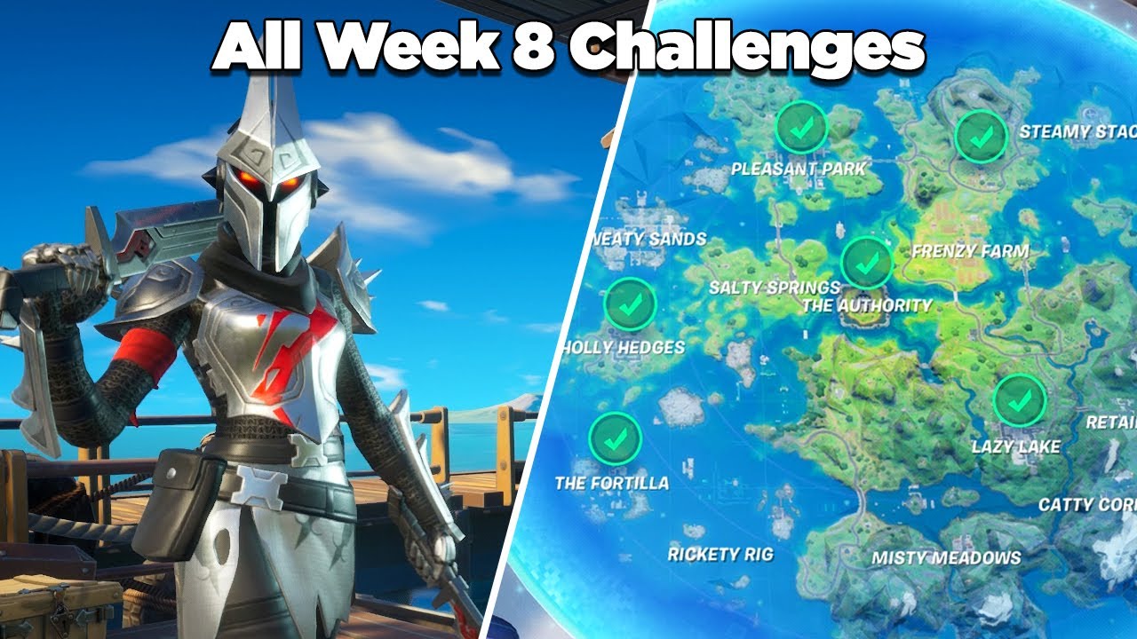 Fortnite All Week 8 Challenges Guide (Fortnite Chapter 2 Season 3 ...
