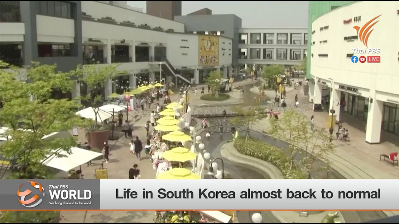 Life in South Korea almost back to normal - YouTube