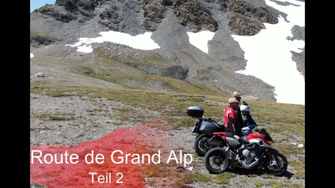 Route de Grand Alpes mit dem Motorrad Teil 2 - YouTube