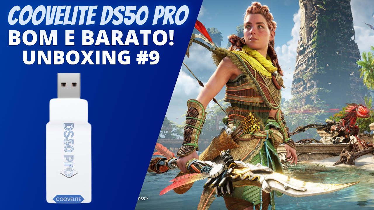 COOVELITE DS50 PRO, O ADAPTADOR MAIS BARATO PARA PLAYSTATION 5!!! - YouTube