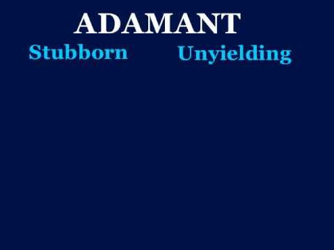 adamant - YouTube