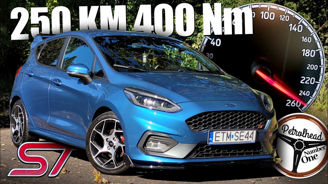 2018 Ford Fiesta ST Stage 2 (250 KM) | V-MAX, 0-100, 100-200 km/h ...