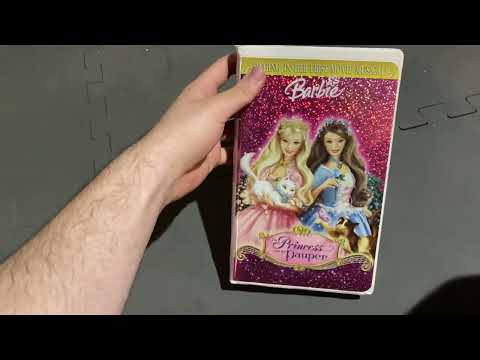 My Complete Barbie Mainframe Film VHS Collection (as of 7/24/2024)