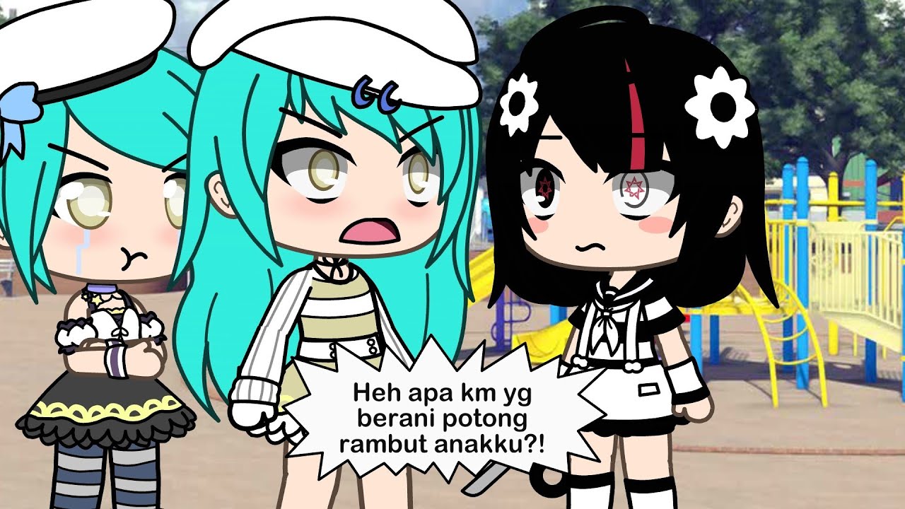 Ketika Rambutmu Dipotong Anak Mafia | Gacha Life - YouTube