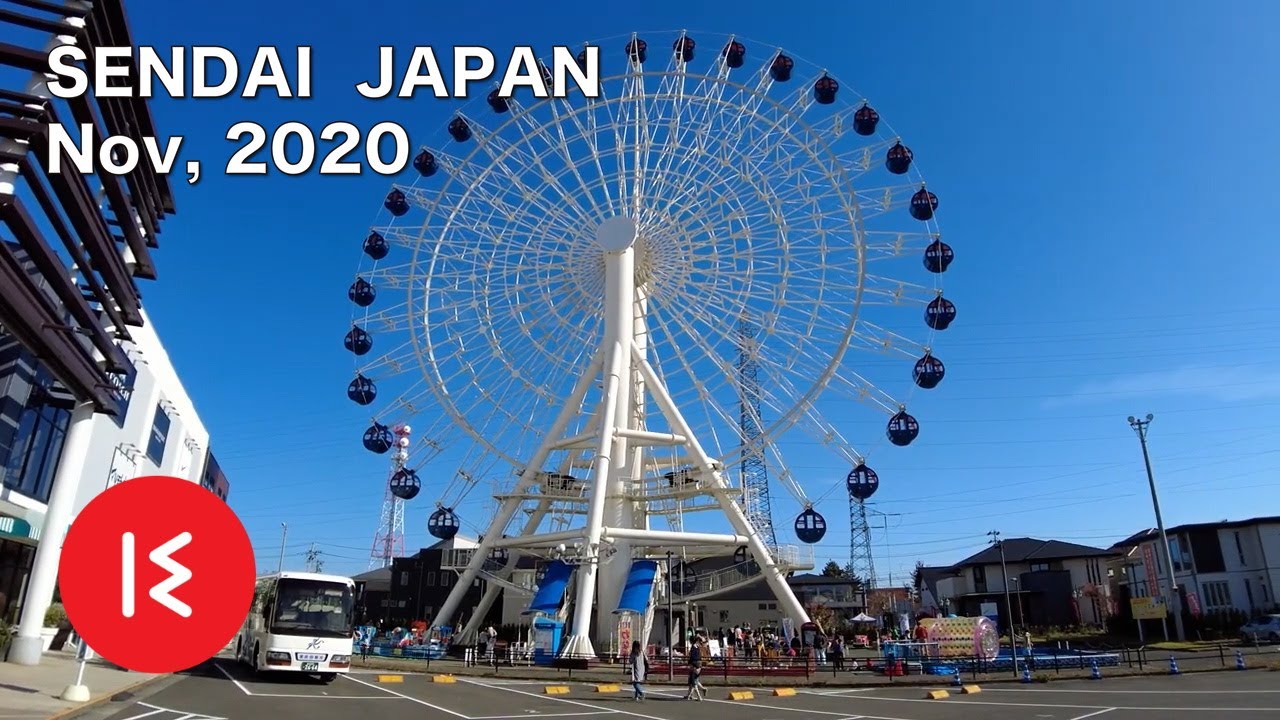 【4K】Sendai, Japan - Walking to Sendai Port 【宮城県仙台市】 - YouTube