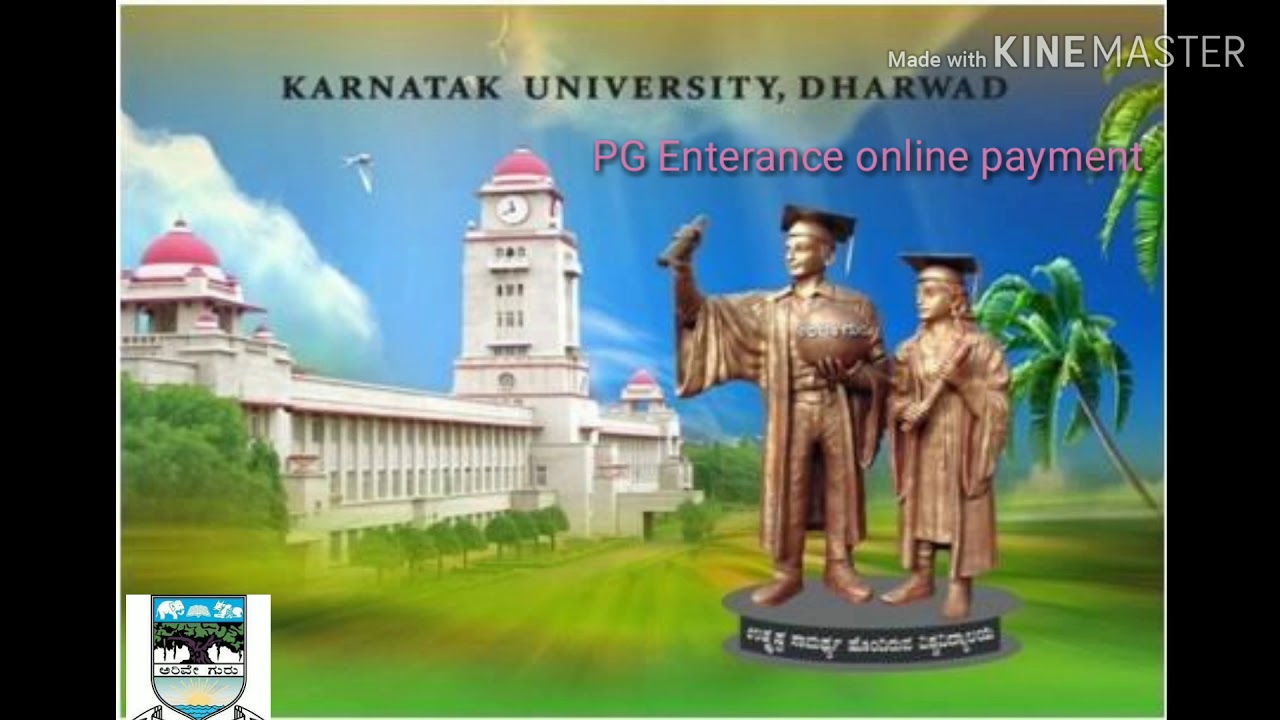 KUD ( Karnataka university dharwad ) PG ENTRANCE FEE ONLINE PAYMENT ...