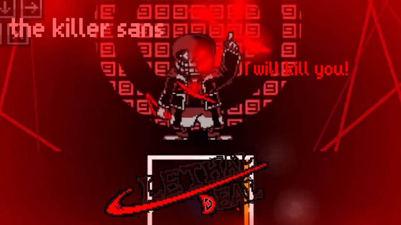 the killer sans fight | by boss him |gamejoit - YouTube