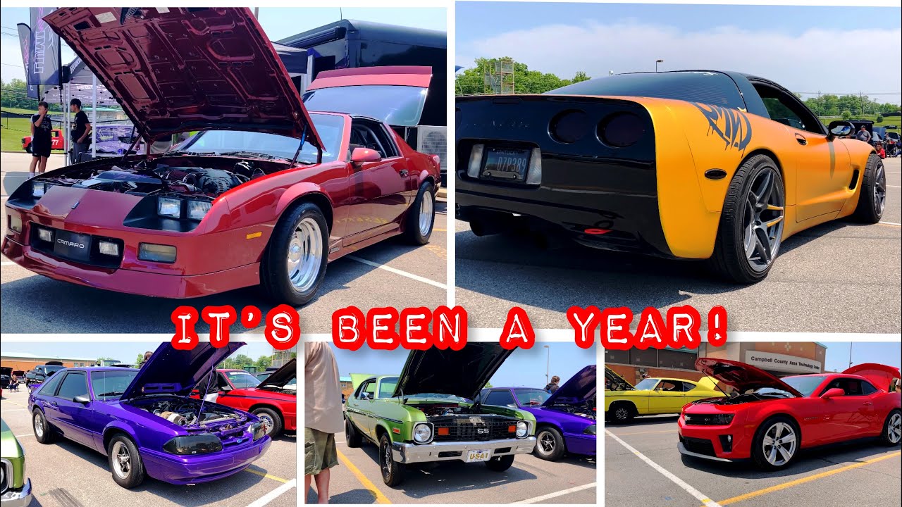 First car show/meet I’ve seen in a YEAR! (At my old high school) - YouTube