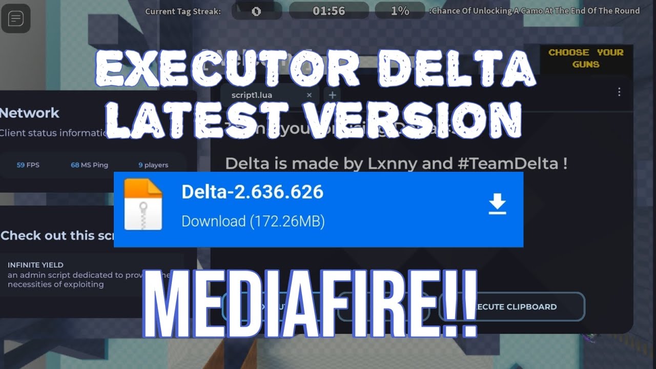 [ROBLOX] EXECUTOR Delta New Update fix bug Work on mobile!!! - YouTube