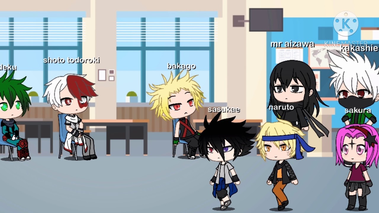 Naruto meets mha||gacha life||Ep1(read desc) - YouTube