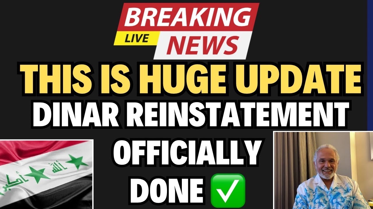 Iraqi Dinar Revaluation News Last 24 Hours-Iraqi Dinar News Today 2024 ...