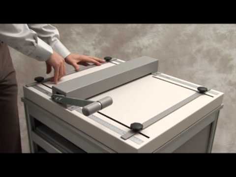 Fastbind Creaser C400 creasing Soft Covers - YouTube