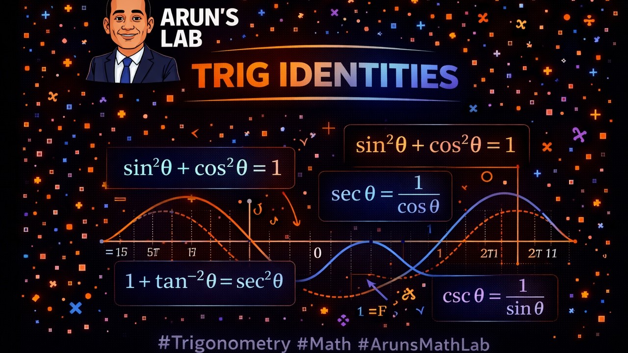 Trig Identities Explained | Pythagorean, Reciprocal and Quotient ...