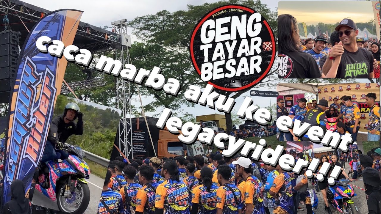 video caca marba aku pegi event legacyrider!!! - YouTube