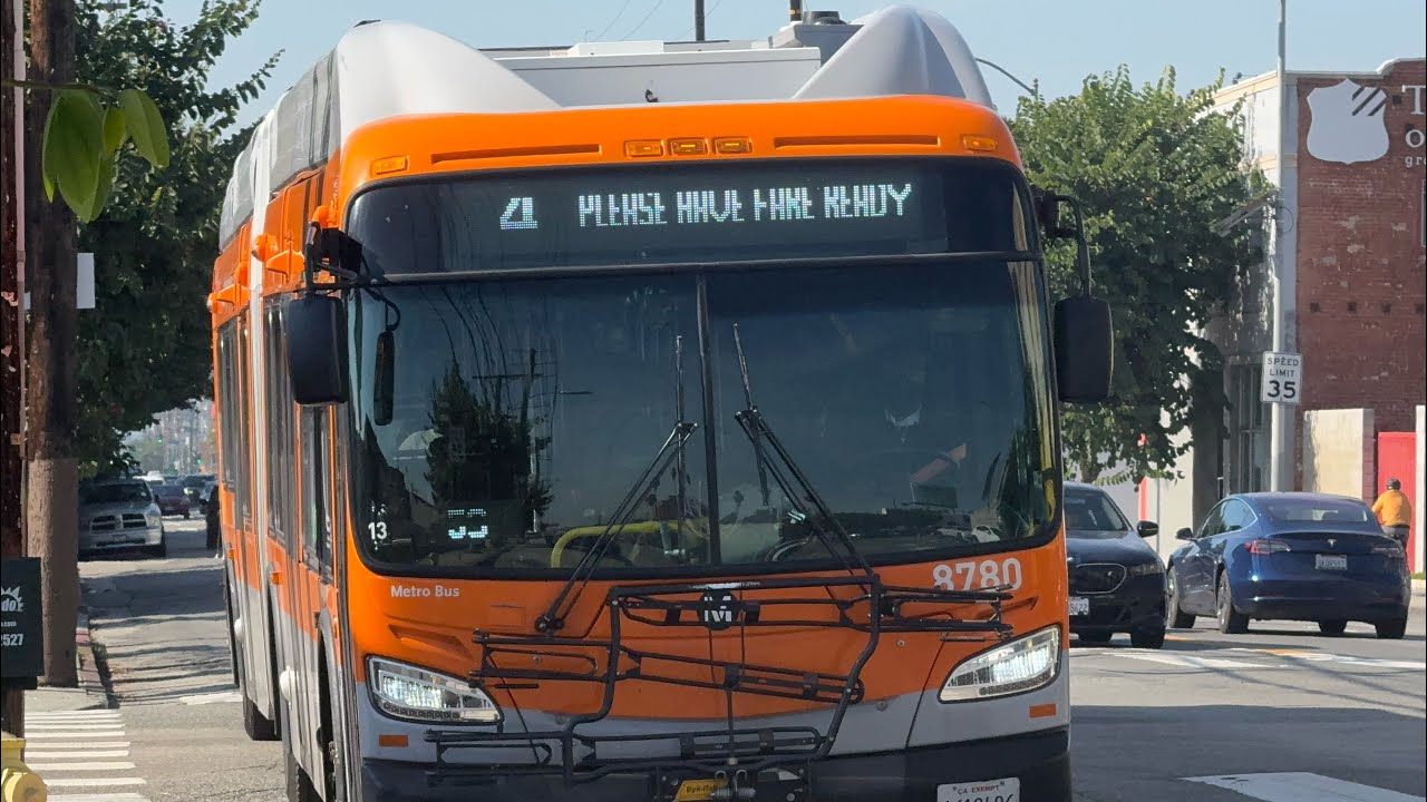 Metro xn60 new flyer on metro 4 bus number #8780 - YouTube