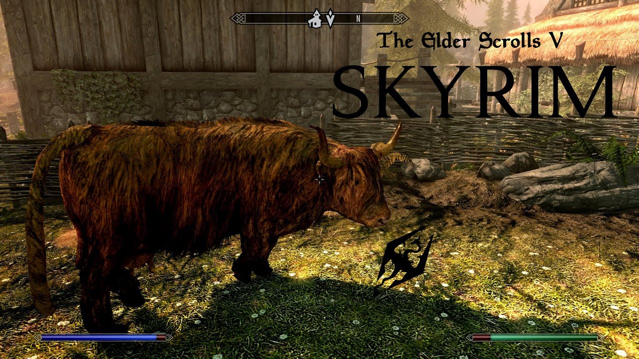 Let's Play The Elder Scrolls V: Skyrim #3 | It's About the Cows Now ...