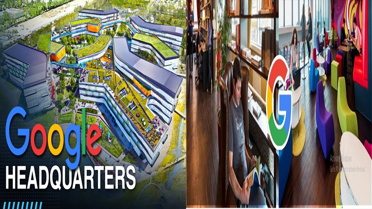Google Headquarter | GooglePlex | Google Headquarters Tour California ...