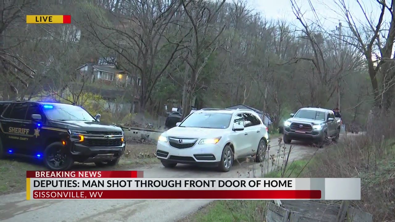 Man shot through front door of home - YouTube