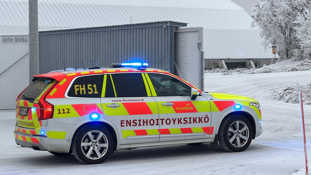 FinnHEMS FH51:n maayksiköiden esittely. - YouTube