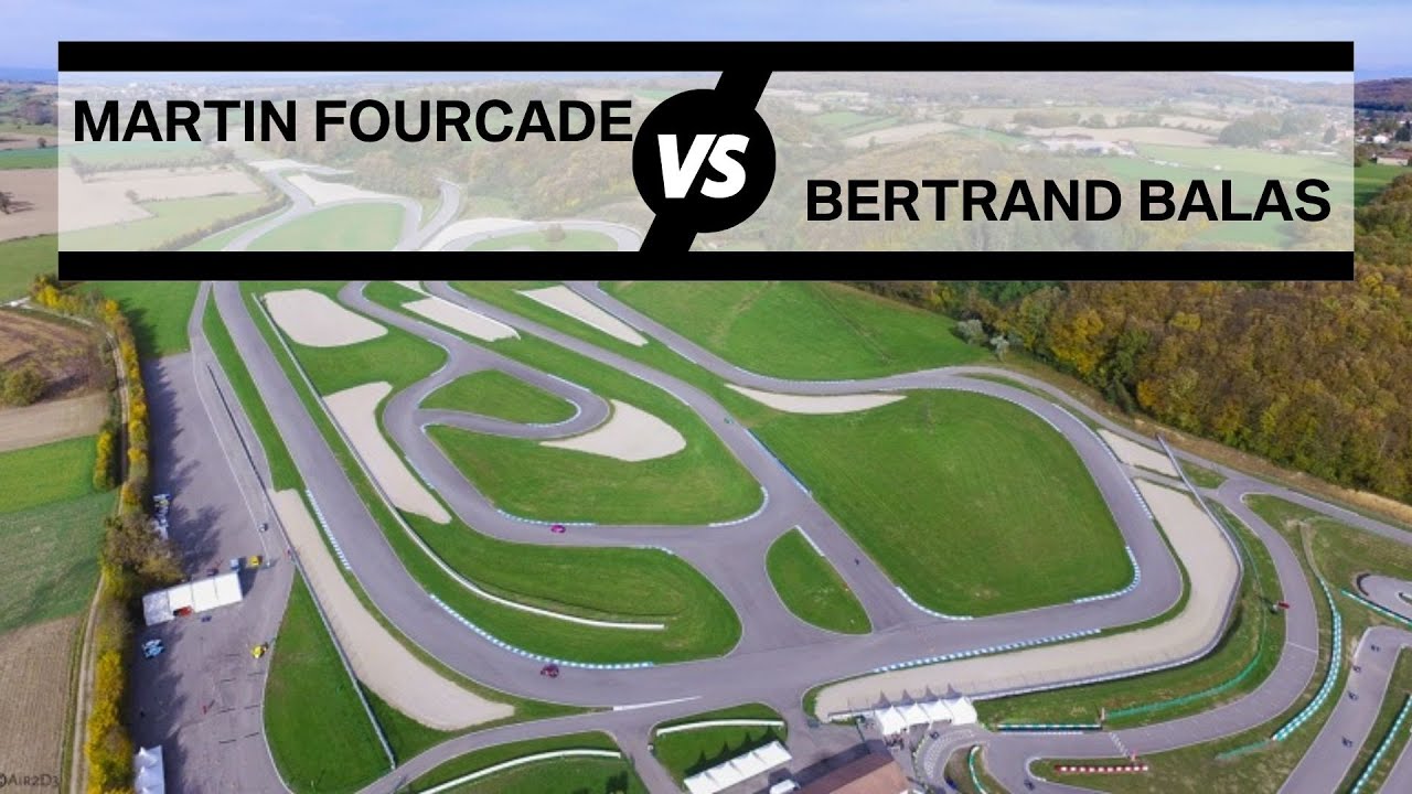 Martin Fourcade VS Bertrand Balas au Circuit du Laquais ! - YouTube