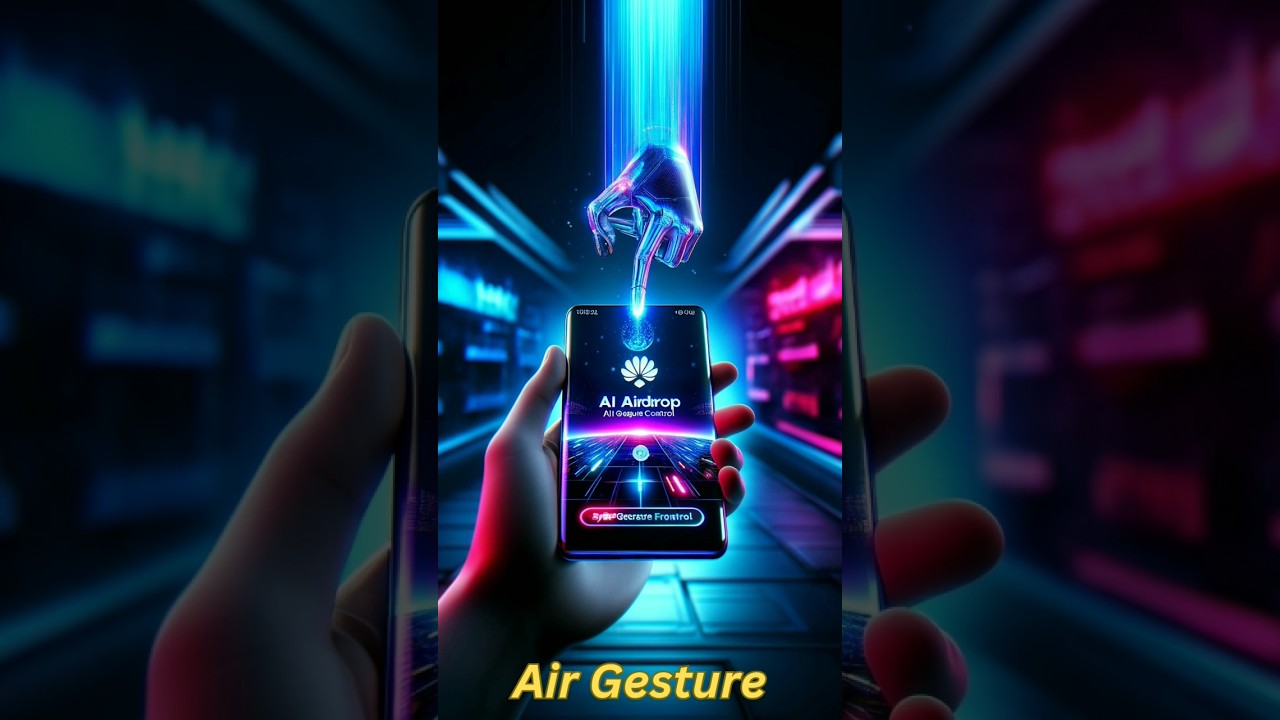 Huawei Air Gesture | Timefuse - YouTube