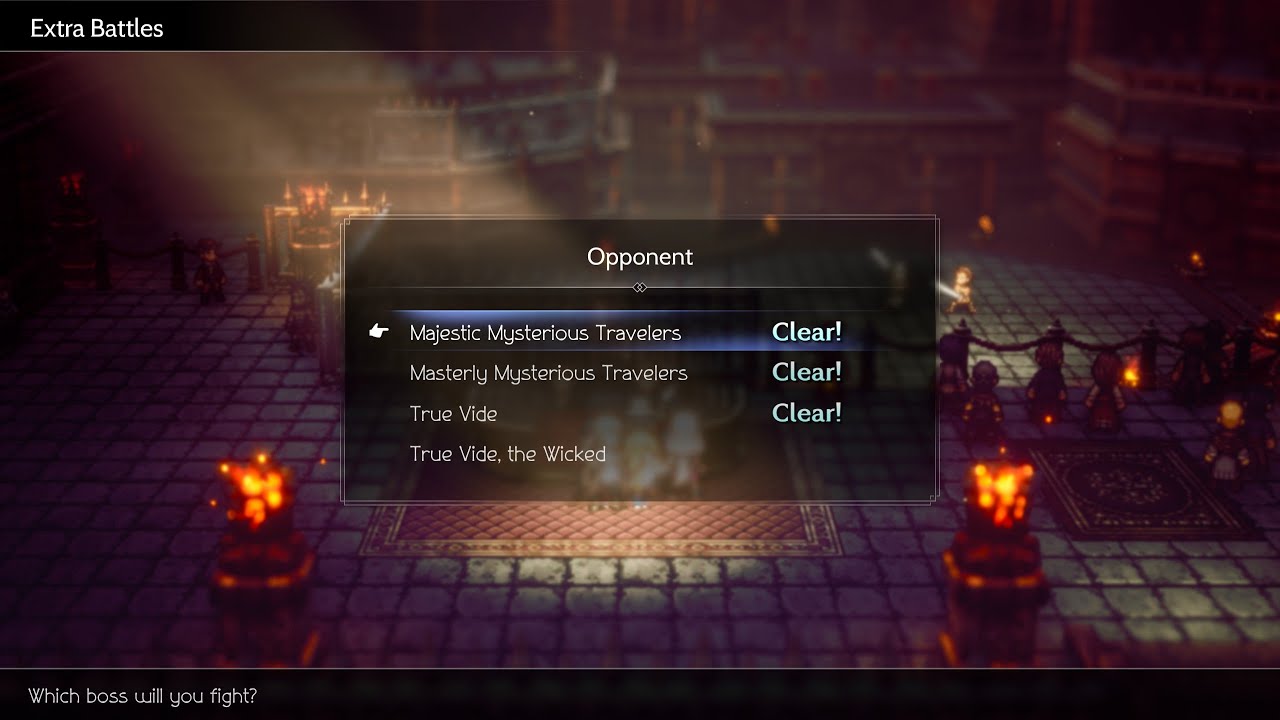 Octopath Traveler 2 - Extra Battles True Vide fight in 9 minutes ...