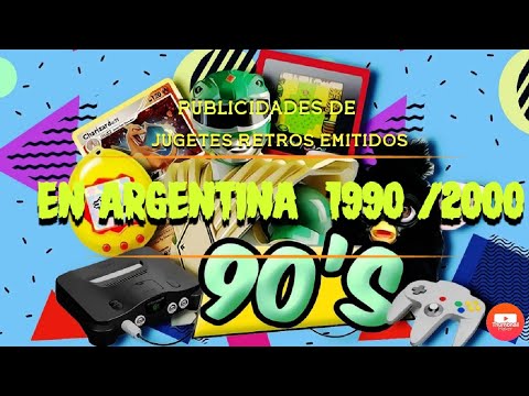 publicidades de jugetes retro Emitidos en argentina 1990 A 2000
