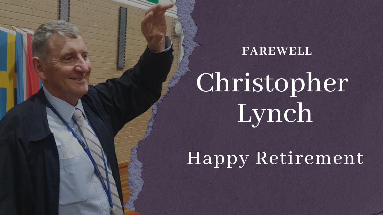 Chris Lynch Farewell - YouTube