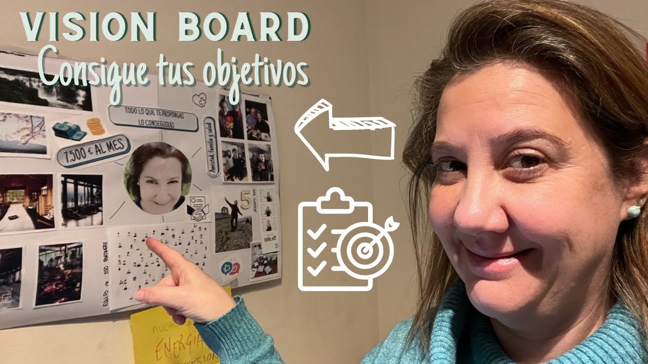 Consigue tus Metas 🌟 LA VISION BOARD - YouTube