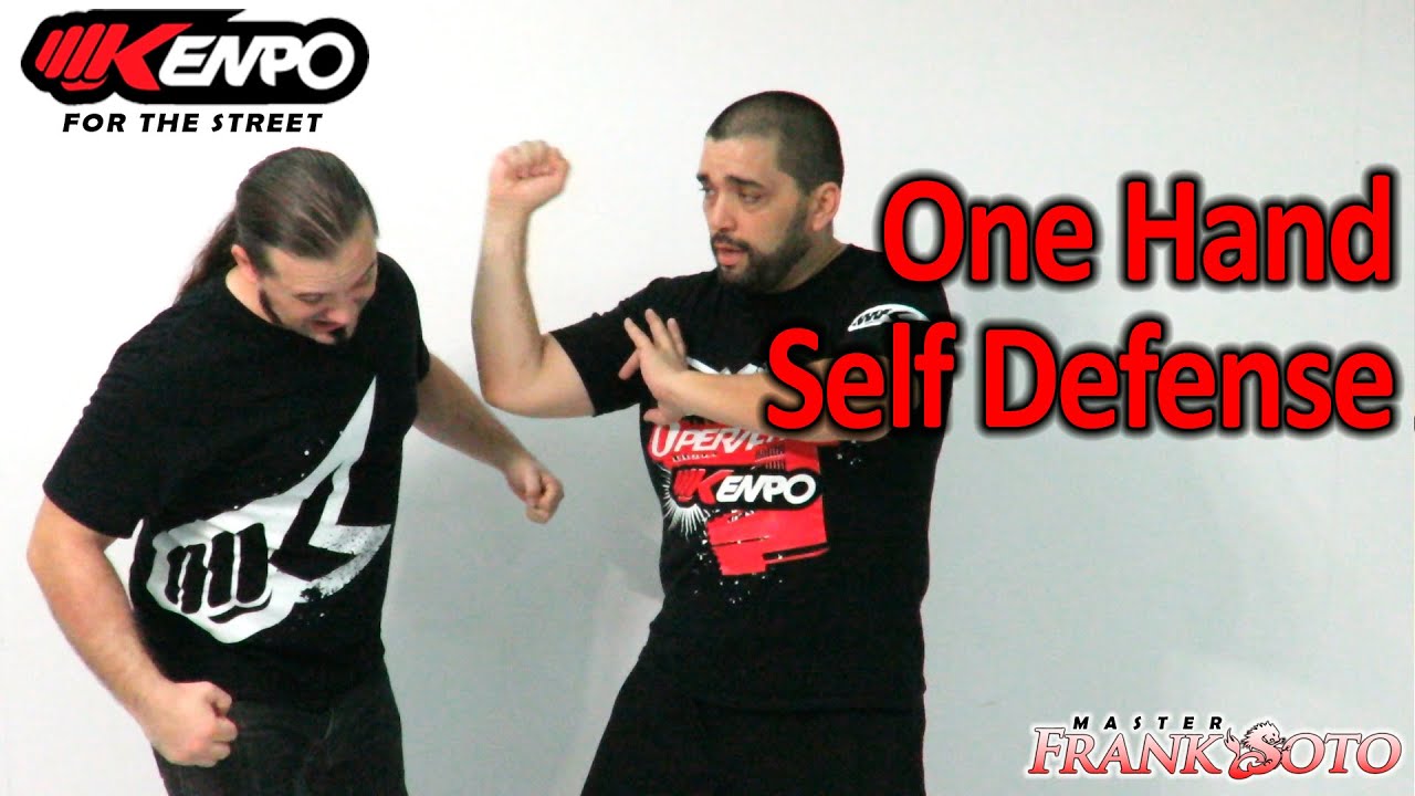 One Hand Self Defense -Kenpo Methodology- - YouTube