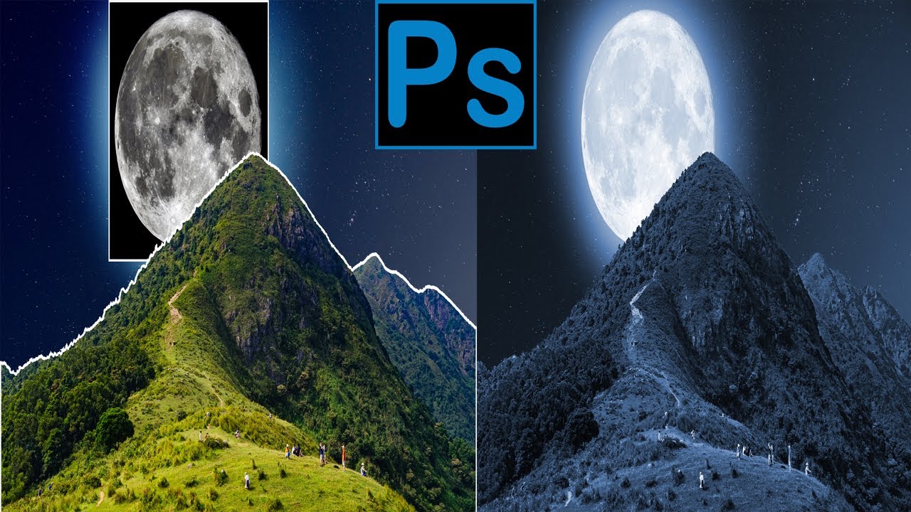 Glowing Moon - Photoshop Fantasy Manipulation Tutoria / Sarif Ullahps6 ...