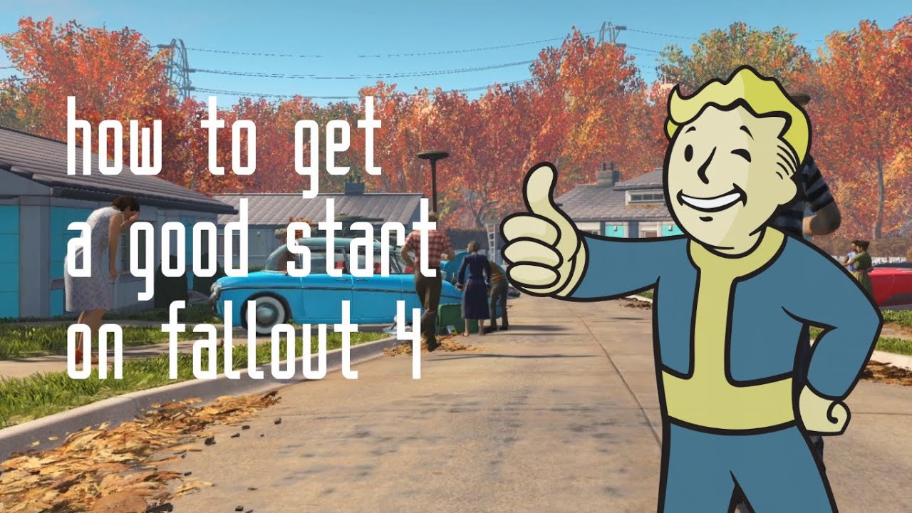 Fallout 4 | how to get a good start and level up boost - YouTube