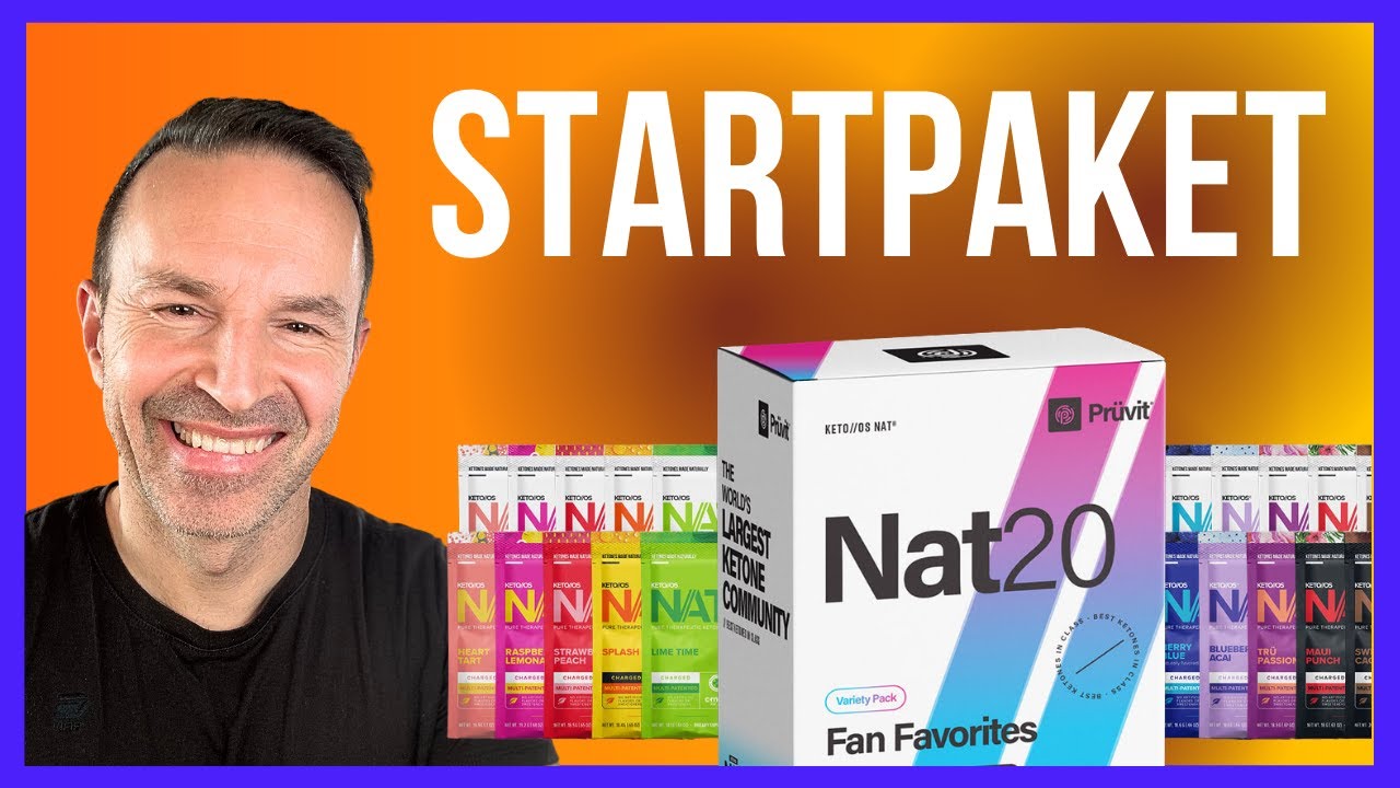 EXOGENE KETONE - NAT20 Variety Pack (PRUVIT) - YouTube