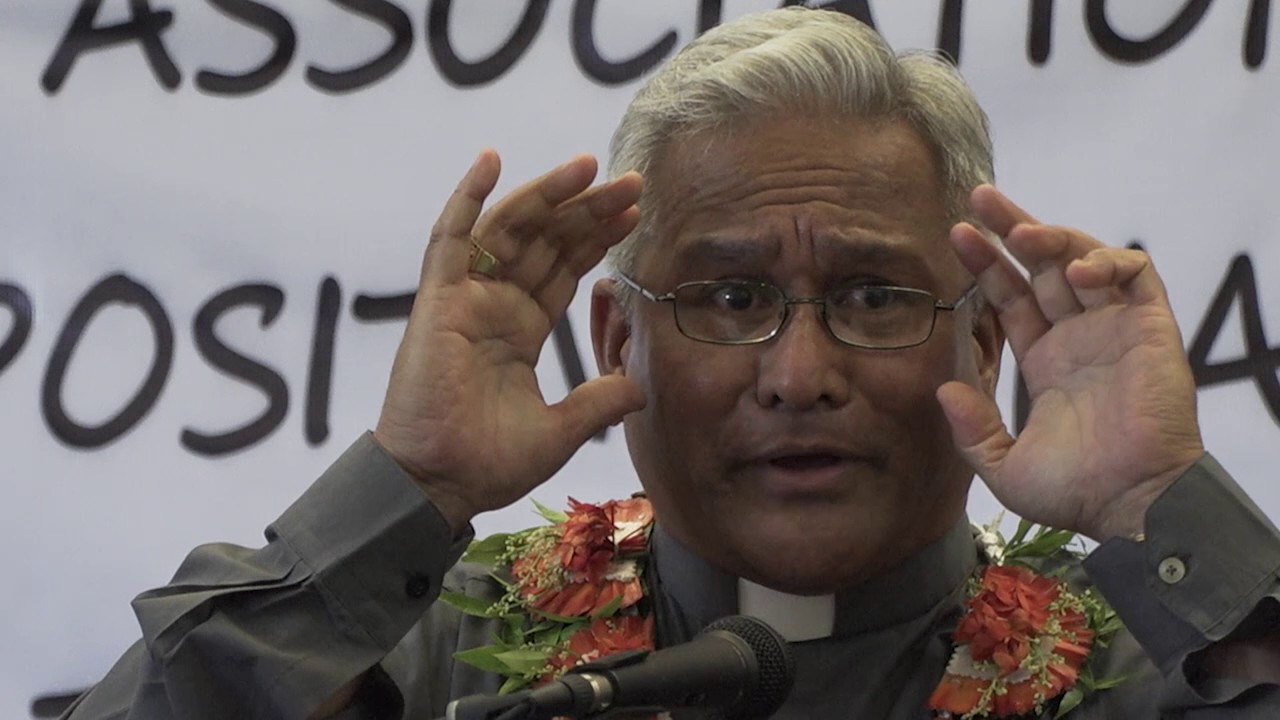 Cardinal Mafi at Tonga Leiti's Association National Consultation - YouTube