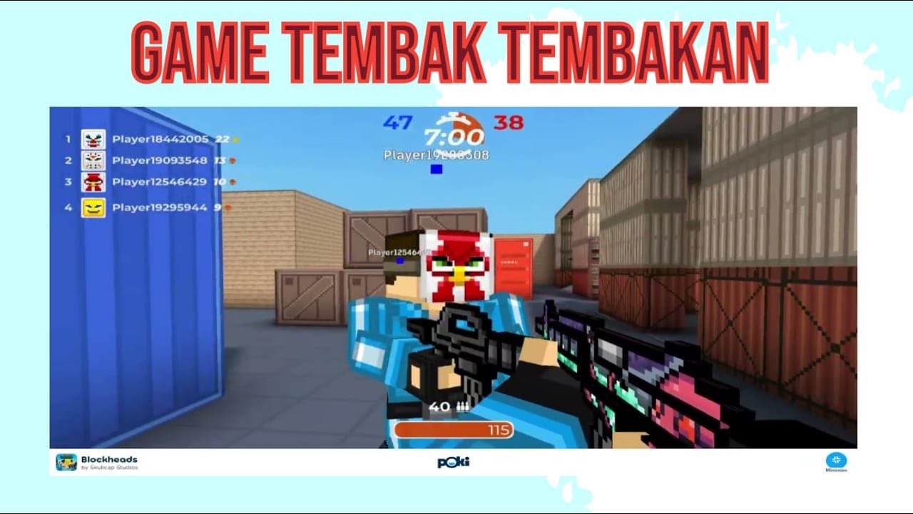 Maen Game Tembak tembakan versi Roblox - YouTube