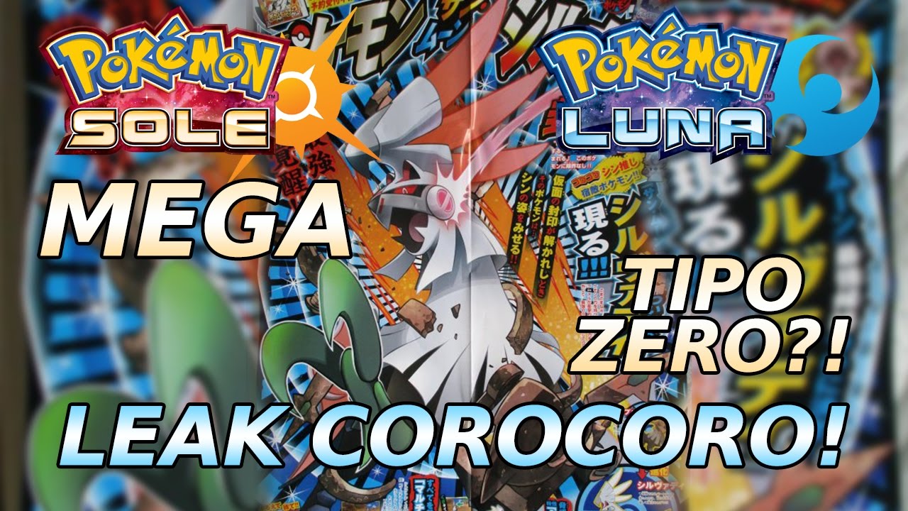 MEGA TIPO ZERO?! O SOLAMENTE DIVERSI TIPI? | REACT LEAK POKEMON SOLE ...