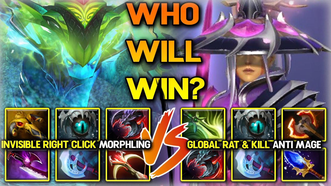 WHO WILL WIN? Between invisible Right Click Boss Morphling Vs. Global ...