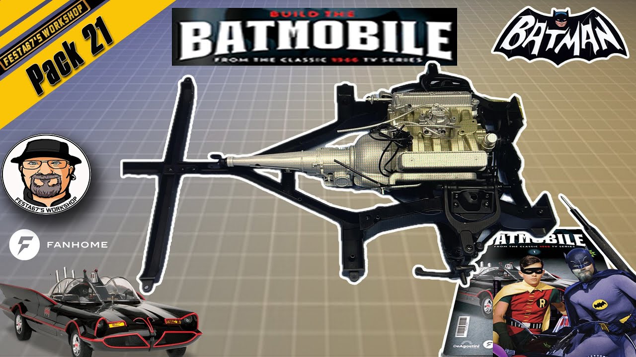 BUILD The 1:8 Scale 1966 BATMOBILE From Fanhome - Issue 21 - YouTube