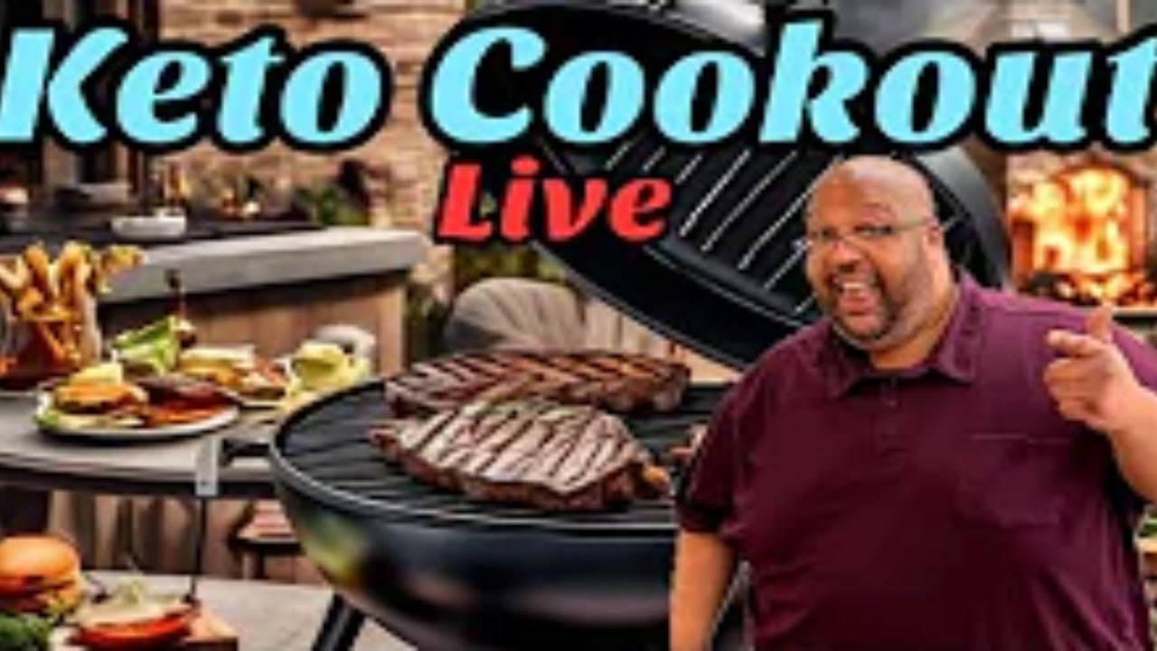 I'm on for the whole hour with my buddy Russ on Keto Cookout Live ...