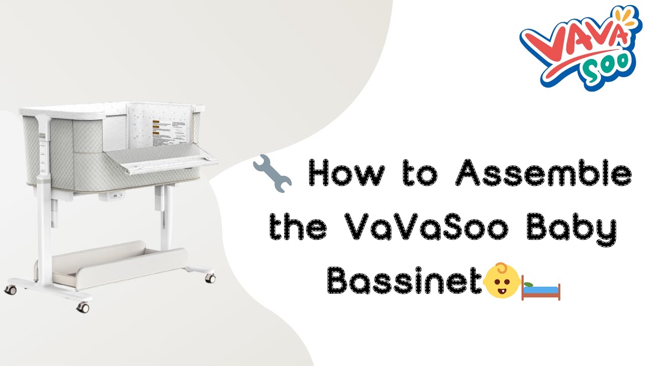 How to Assemble the VaVaSoo Baby Bassinet – Easy & Quick Setup! - YouTube