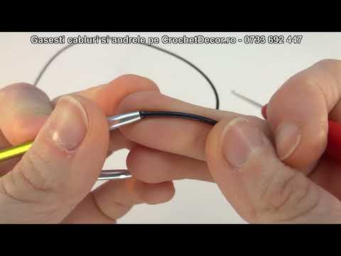 Cablu Rotativ pt. Andrele Interschimbabile de Tricotat - KnitPro Swivel Cable