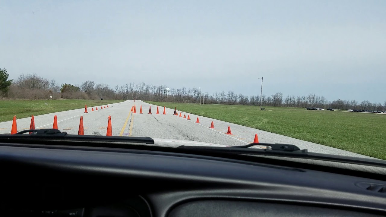 Indiana Law Enforcement Academy outside track - YouTube