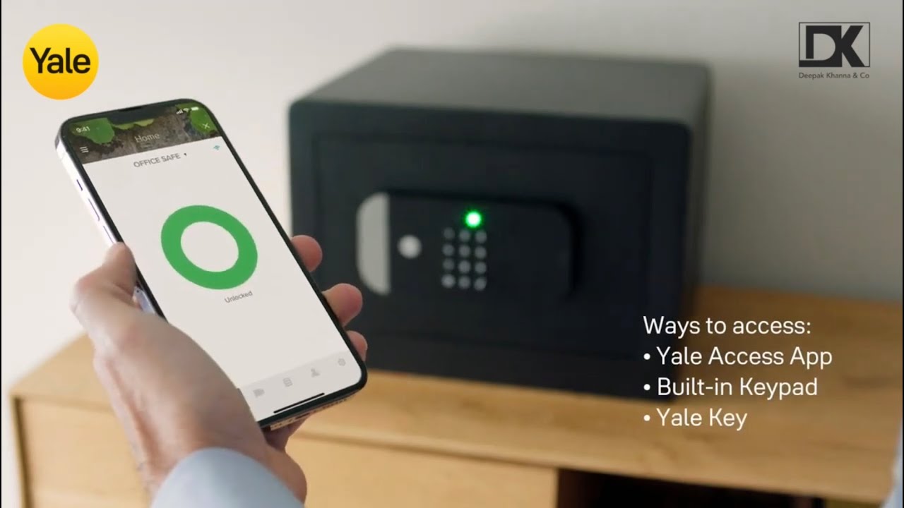 Yale Smart Safe - YSS/250/EB1 - YouTube