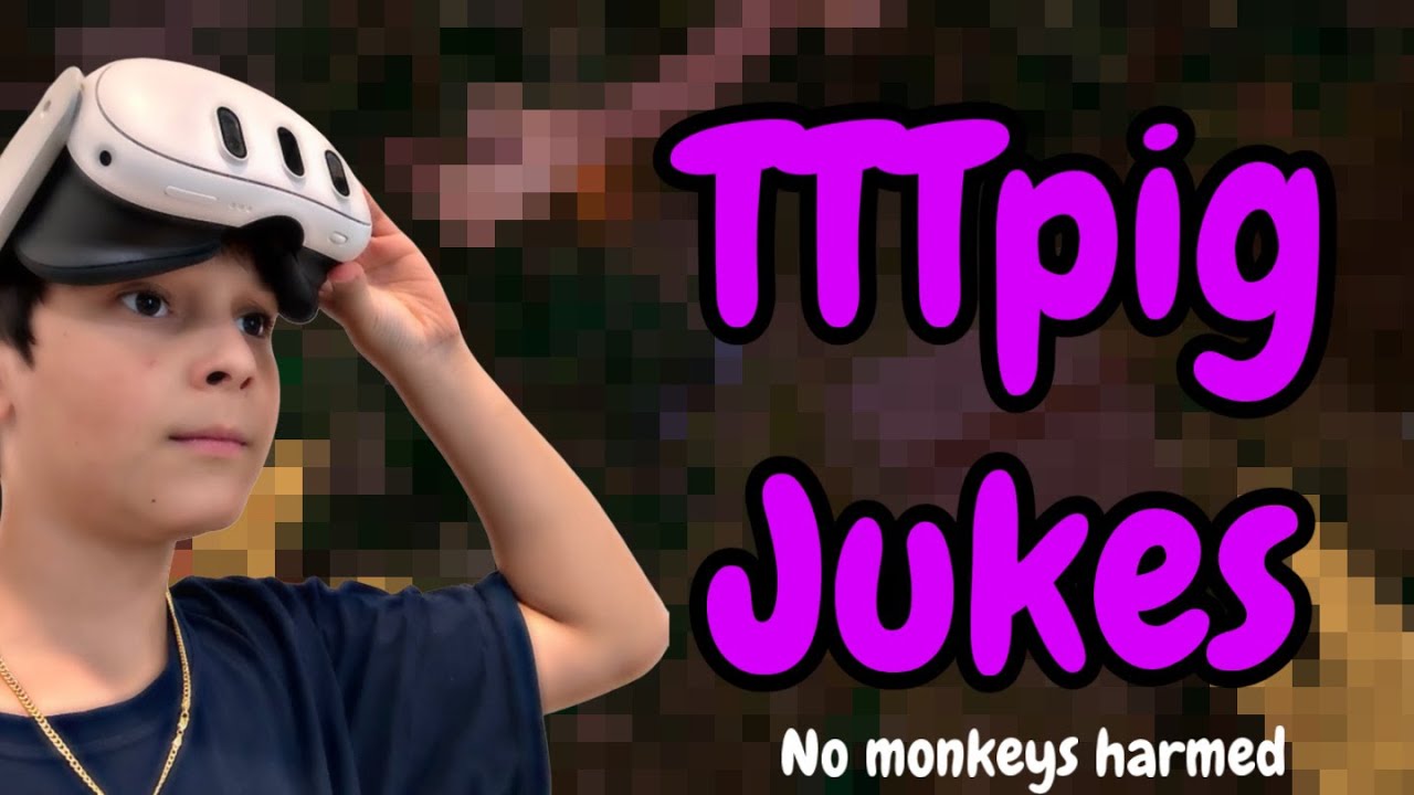 Trying TTT pig jukes (gorilla tag) - YouTube