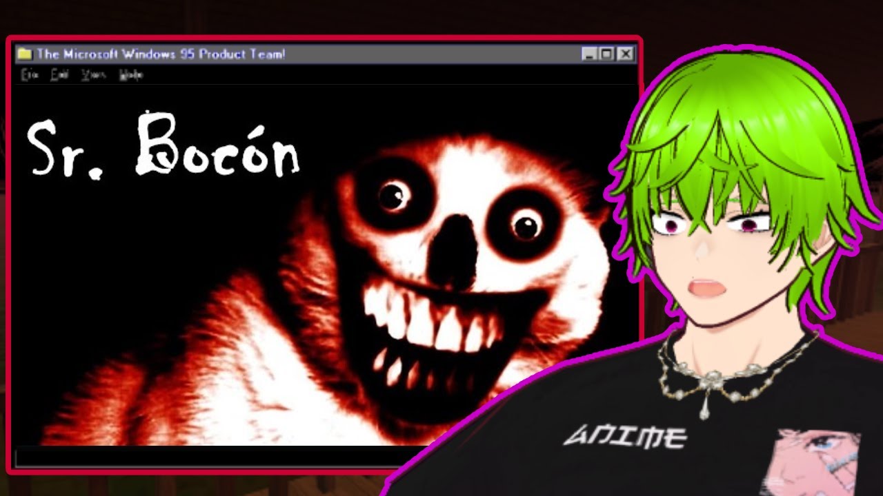 El Señor Bocón - Creepypasta Clásica REACCION - YouTube