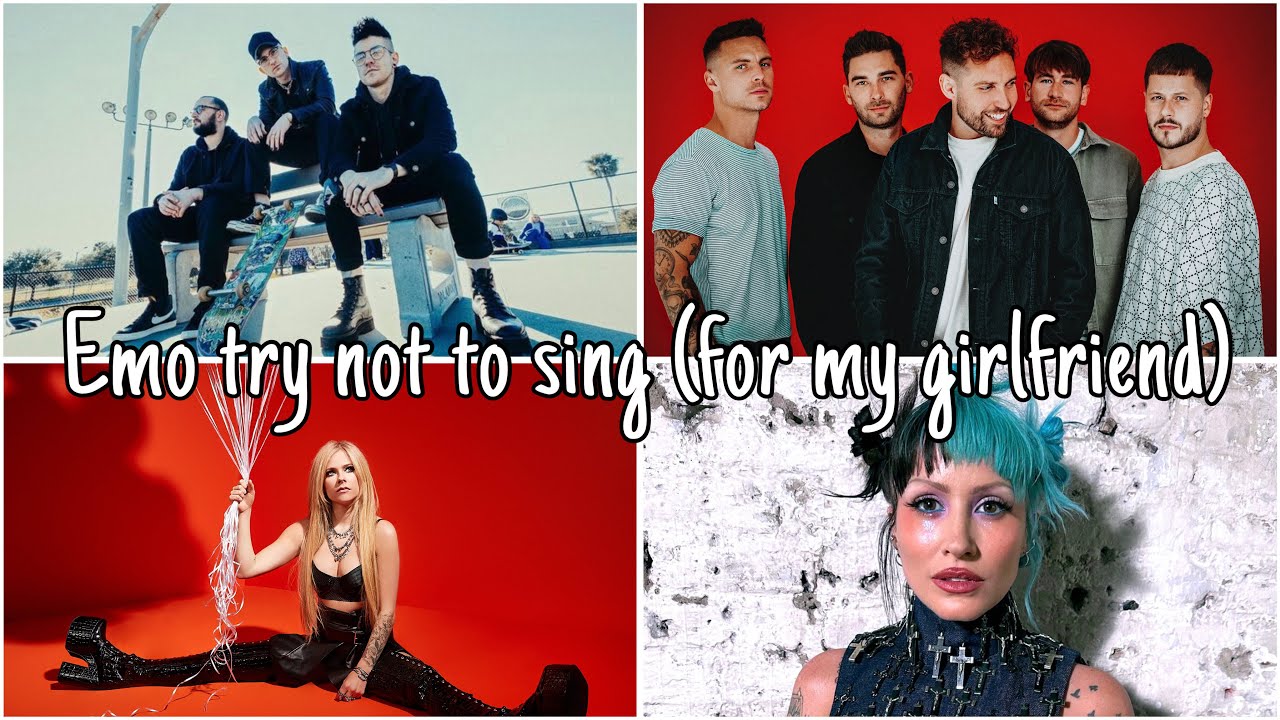 Emo try not to sing (for my girlfriend) rock metal pop punk & alt 🖤 ...