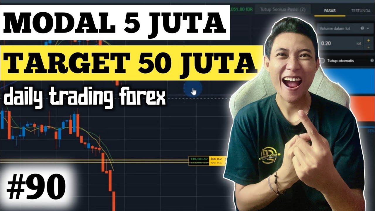LANJUT TRADING MODAL 5 JUTA TARGET 50 JUTA (#90) - YouTube